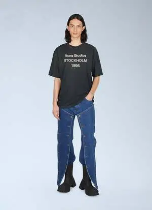 Acne Studios Logo Print T-shirt