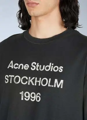 Acne Studios Logo Print T-shirt