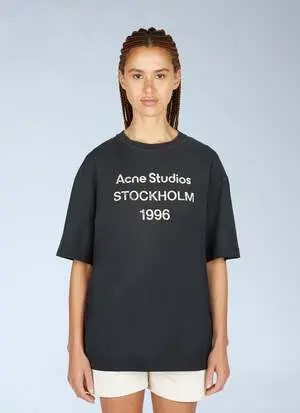 Acne Studios Logo Print T-shirt