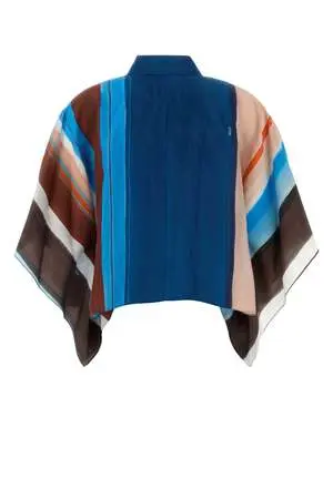 Fendi Printed Silk Shirt