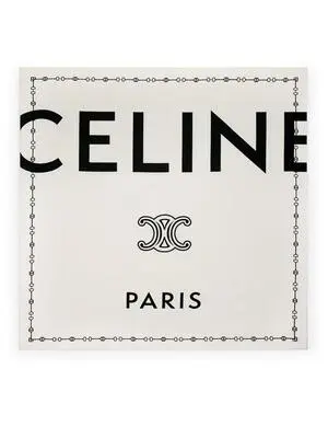 Celine Silk Twill Scarf - Multicolor