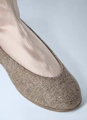 KIKO KOSTADINOV Proxima Ballerina Flats - Cream