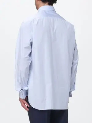 Zegna Classic Stretch Poplin Shirt - Blue