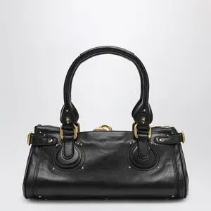 Chloé Black Paddington Bag - Blue
