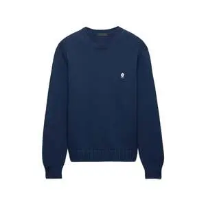 Prada Cotton Crew-neck Sweater - Blue