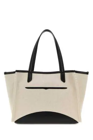 JW Anderson J.W. ANDERSON Canvas Loafers Shopping Bag Brown
