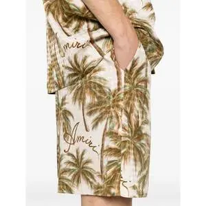 Amiri Neutrals Shorts Deck Shorts