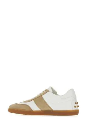 TOD'S Leather And Suede Sneakers - Multicolor