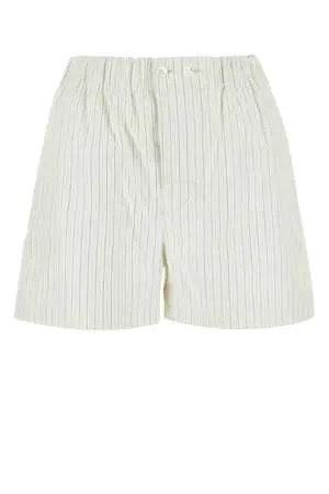Bottega Veneta Printed Leather Shorts - Multicolor