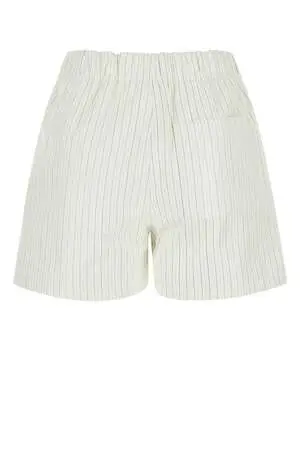 Bottega Veneta Printed Leather Shorts