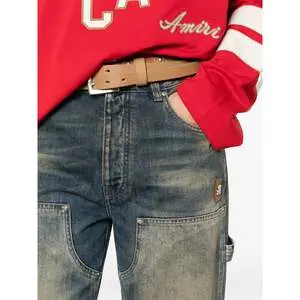 Amiri Denim Loose-fit Jeans