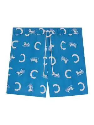 Celine Nylon Swim Shorts - Multicolor