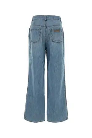 Miu Miu Light Chambray Jeans