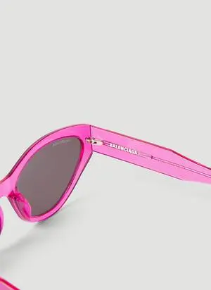 Balenciaga Flat Cat Eye Sunglasses