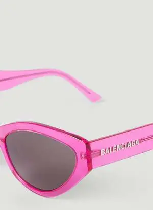 Balenciaga Flat Cat Eye Sunglasses
