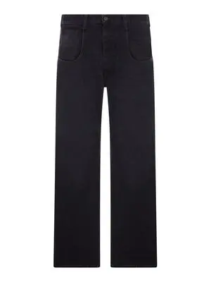 MAISON MARGIELA Straight Leg Jeans - Black