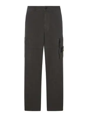 Stone Island Cotton Ripstop Cargo Trousers - Multicolor