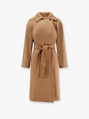Max Mara Manuela Camel Hair Coat - Multicolor