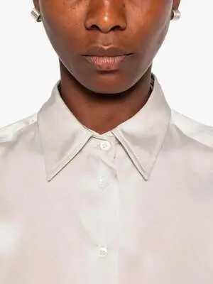 Brunello Cucinelli Silk Button Up Shirt - Multicolor