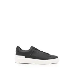 Balmain Matte Finish Low-top Trainers