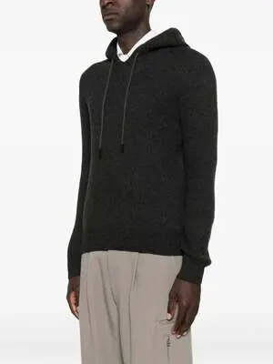 Tagliatore Wool Hooded Sweater - Multicolor
