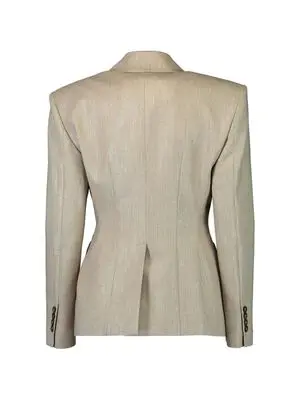 Brunello Cucinelli Wool Blend Double-breasted Jacket