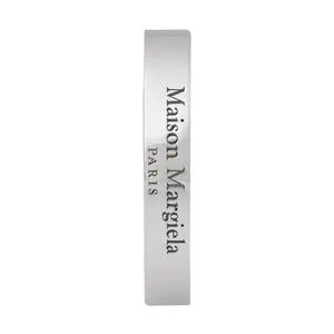 MAISON MARGIELA Reference Logo Ring - Silver