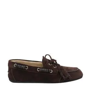 Miu Miu Deck Loafers - Brown