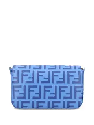 Fendi Ff Diamonds Leather Wallet On Chain - Multicolor