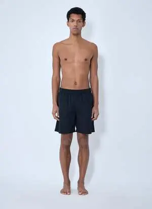 Moncler Elastic Waistband Swim Shorts