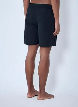Moncler Elastic Waistband Swim Shorts