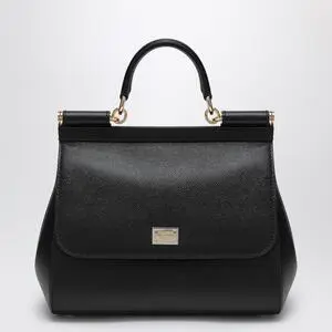Dolce & Gabbana Large Sicily Handbag - Black