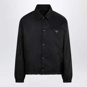 Prada Re-nylon Blouson Jacket - Black