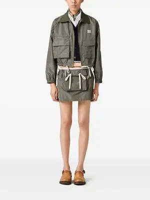 Miu Miu Zipped Blouson Jacket