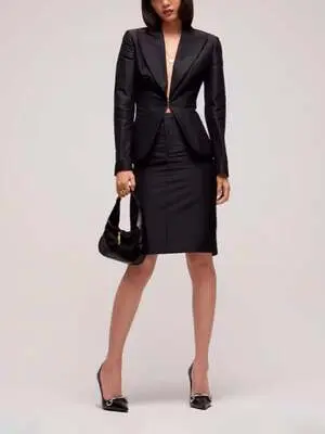 Gucci Silk Tailored Blazer - Multicolor
