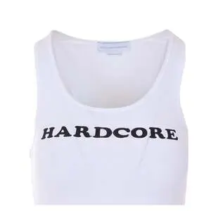 Stella McCartney Hardcore Slogan Tank Top