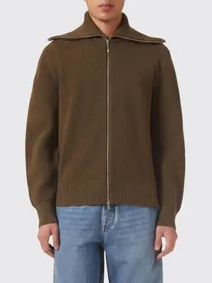 Bottega Veneta Wool And Cotton Cardigan - Brown