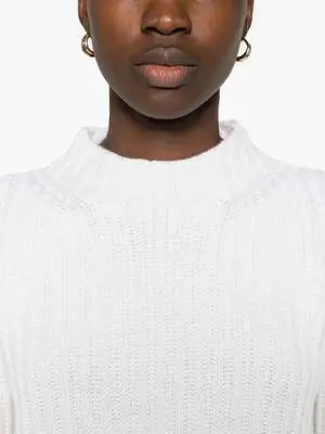 Max Mara Cable-knit Cashmere Pullover - Multicolor