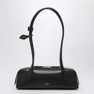 Alaïa Small Teckel Leather Bag - Black