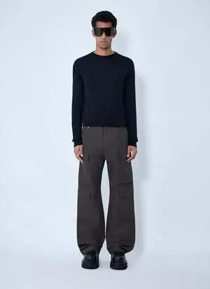Rick Owens Cashmere Fine Knit Sweater - Black