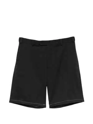 Brioni Journey Cotton Bermuda Shorts