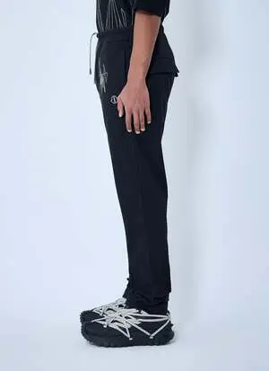 Moncler Rick Owens Elasticated Waist Drawstring Pants