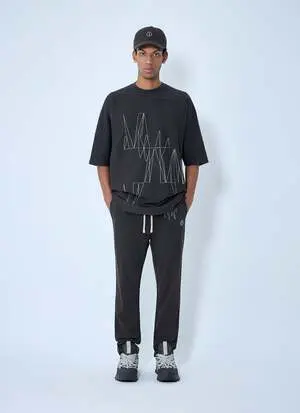 Moncler Rick Owens Elasticated Waist Drawstring Pants
