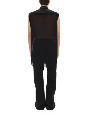 Rick Owens Sleeveless Shirt Jumbo Sl