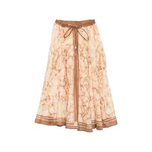 Zimmermann Neutrals Skirts Full Skirts - Cream