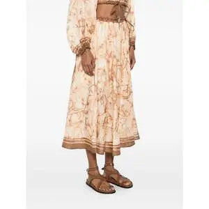 Zimmermann Neutrals Skirts Full Skirts