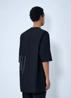 Moncler Rick Owens Graphic Embroidered T-shirt