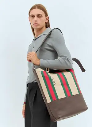 Gucci Large Tote Bag - Cream
