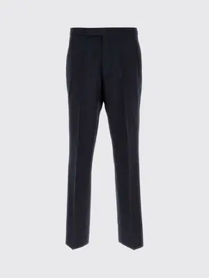 Prada Virgin Wool Trousers - Blue