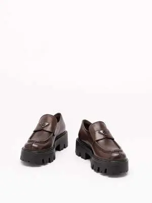 Prada Vintage Leather Loafers